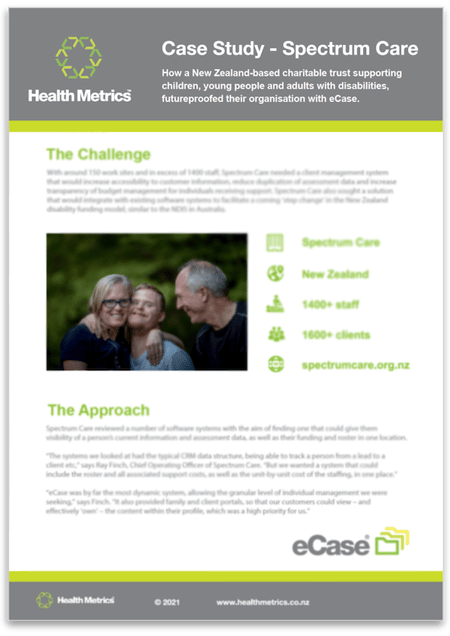 Disability Case Study (NZ Website)